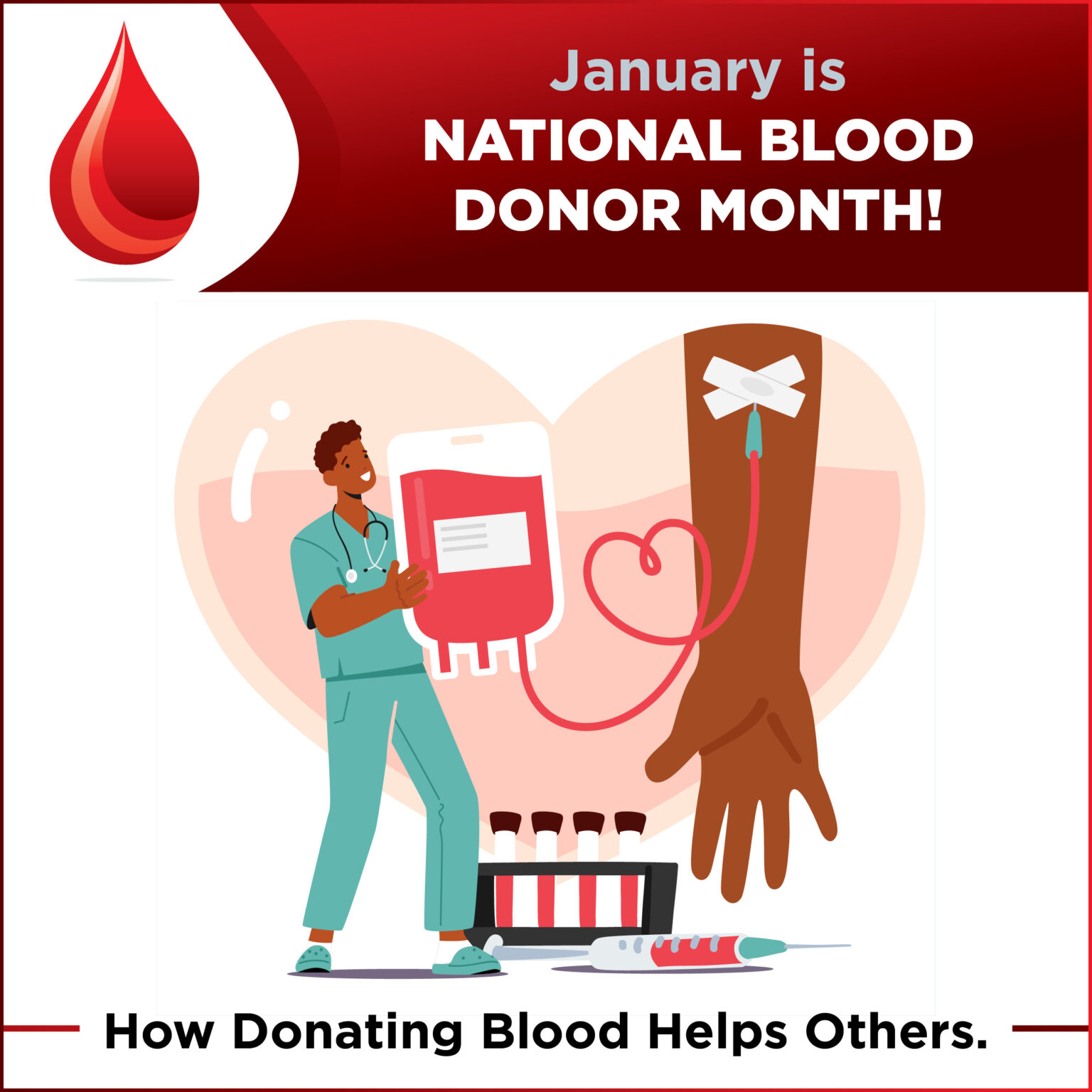 Did You Know that January is National Blood Donor Month? - Gonzales ...